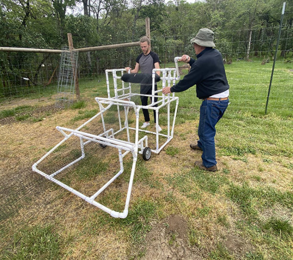 DIY Bird Net Applicator - WineMakerMag.com