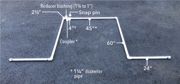 DIY Bird Net Applicator - WineMakerMag.com