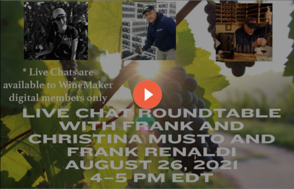 Live Chat Roundtable with Christina and Frank Musto and Frank Renaldi ...